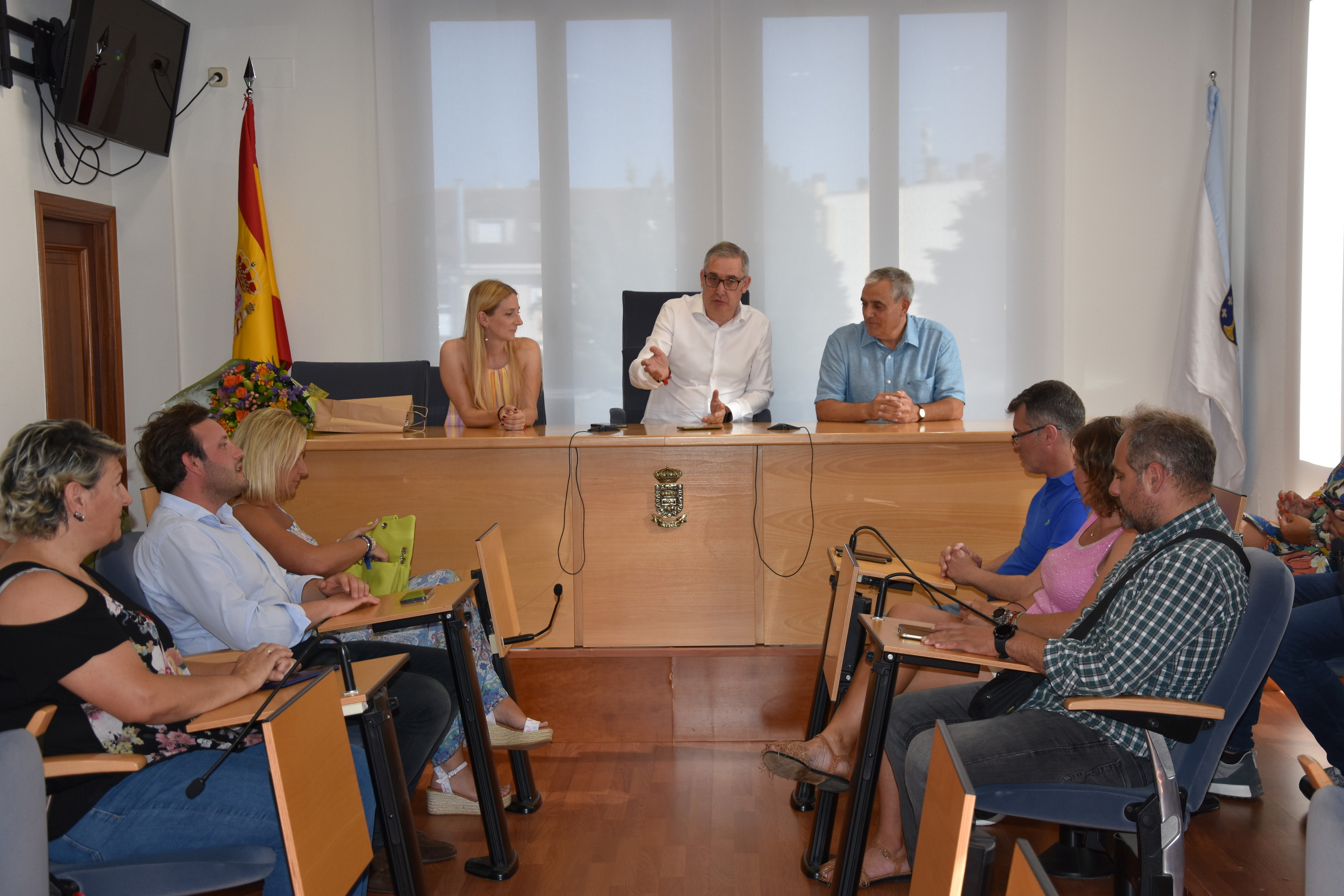 O Concello de Ames realízalle unha recepción institucional a Alfredo ...